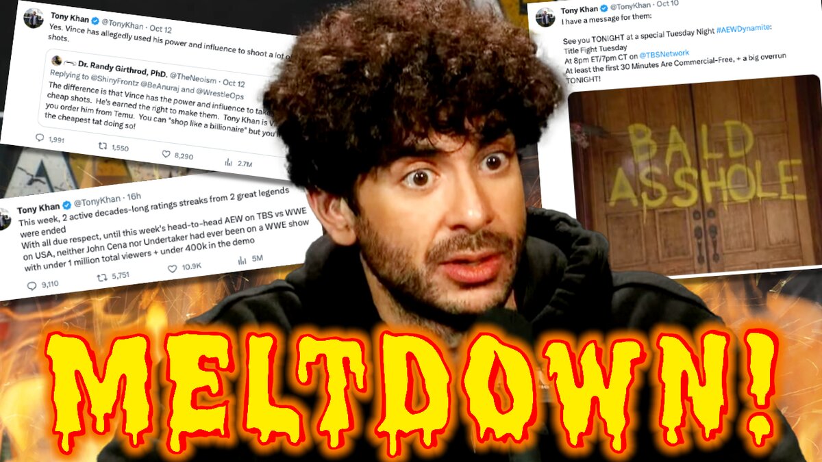 Tony Khan Twitter MELTDOWN - AEW Stars React! Tony Khan Twitter MELTDOWN - AEW Stars React!
